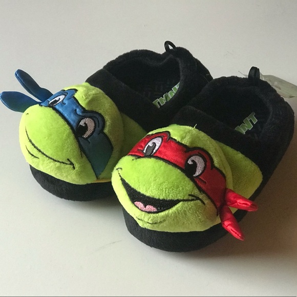 Nickelodeon | Shoes | Boys Teenage Mutant Ninja Turtles Slippers New ...